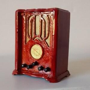 12th Scale Dolls House Ferguson Radio c1936 - Etsy