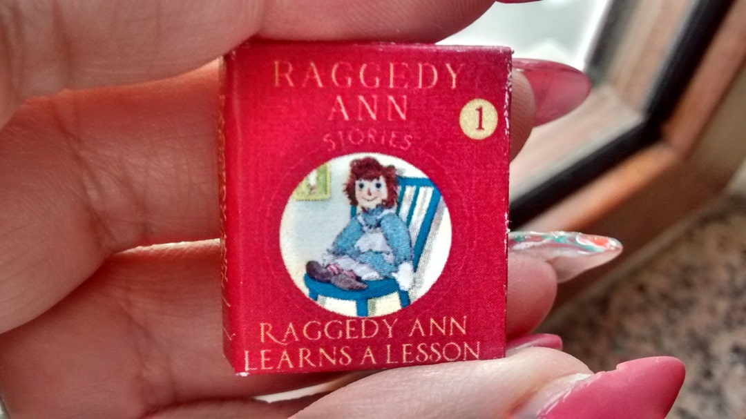 Dolls House 12th Scale Raggedy Ann Stories Raggedy Ann Learns a Lesson ...