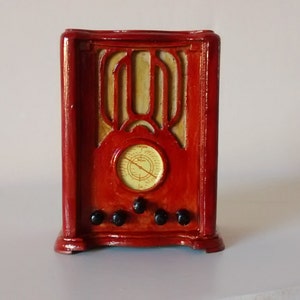 12th Scale Dolls House Ferguson Radio c1936 - Etsy
