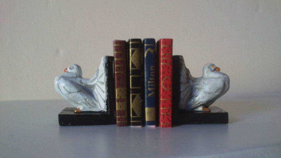 12th Scale Dolls House Bookends Doves - Etsy