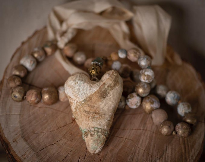 Painted Wood Garland + Wood Garland + Artist’s Hand Made Garland ...