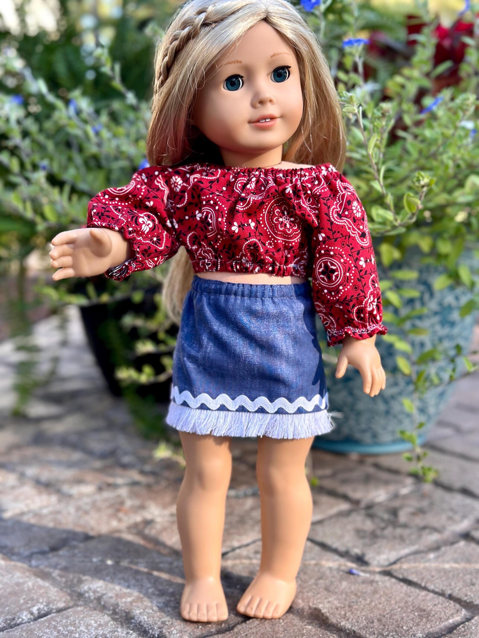 18 Doll Bootscooting Outfit - Etsy