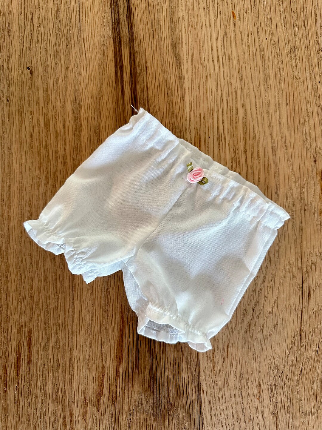 18" Doll Bloomers, Soft Cotton Undies With Ribbon Rose - Etsy