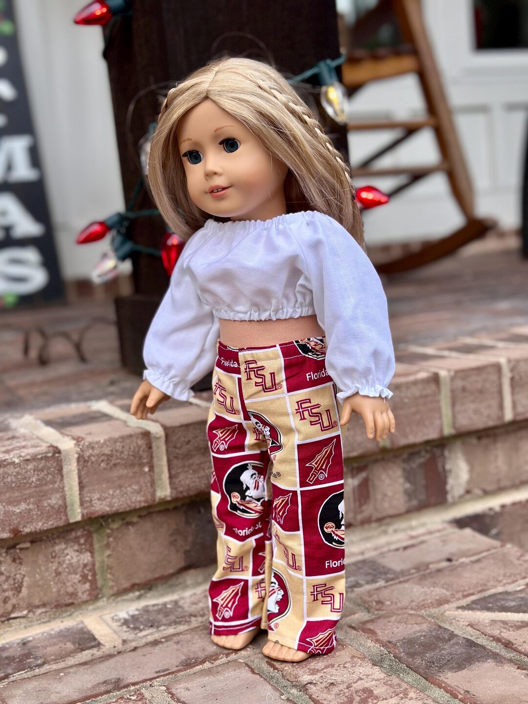 18” Doll FSU Rally Pants Outfit - Etsy