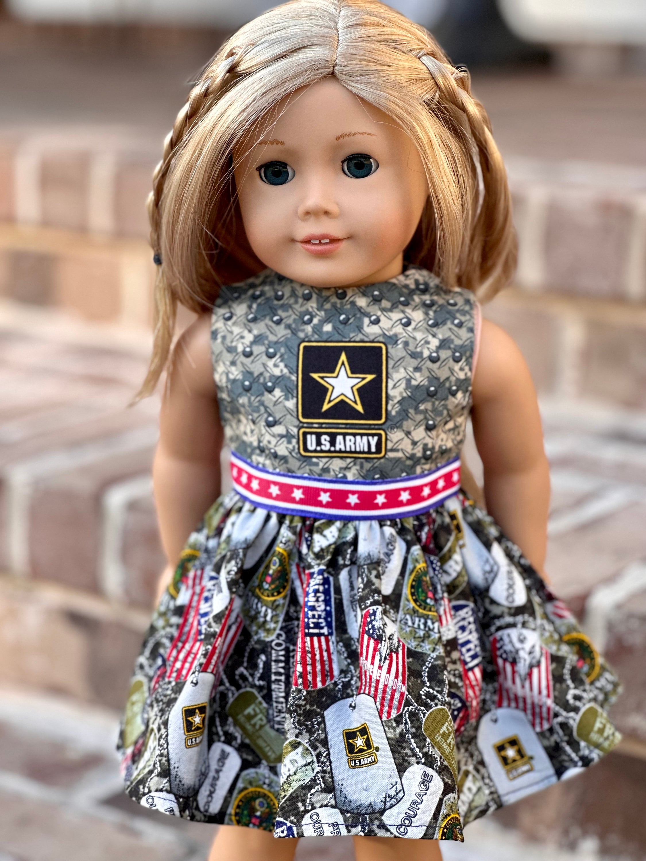 US Army 18 Doll Dress - Etsy