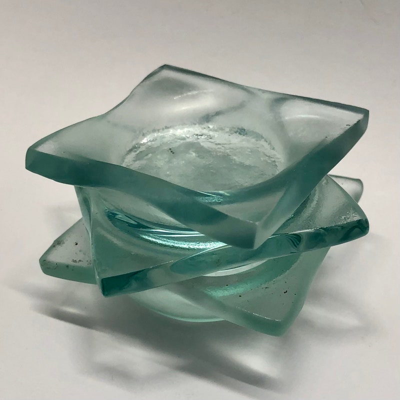 Recycled Glass Art - Etsy