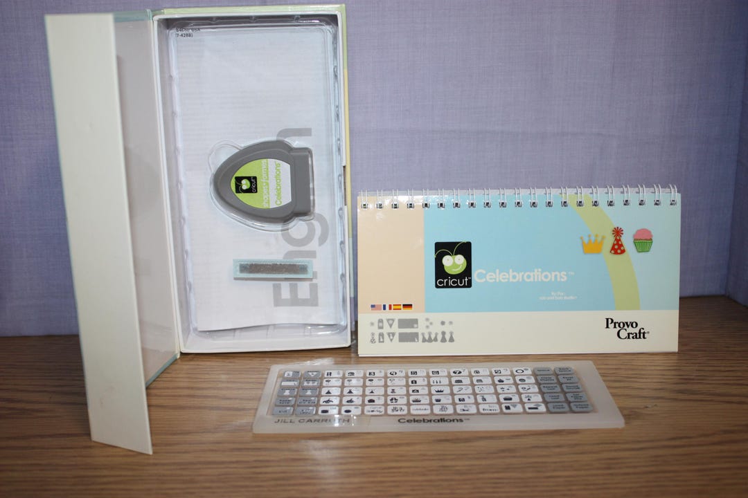 Vintage 2006 Cricut Celebrations Shapes Cartridge - Provo Craft - Etsy