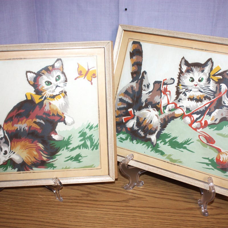 70s Paint by Number - Etsy