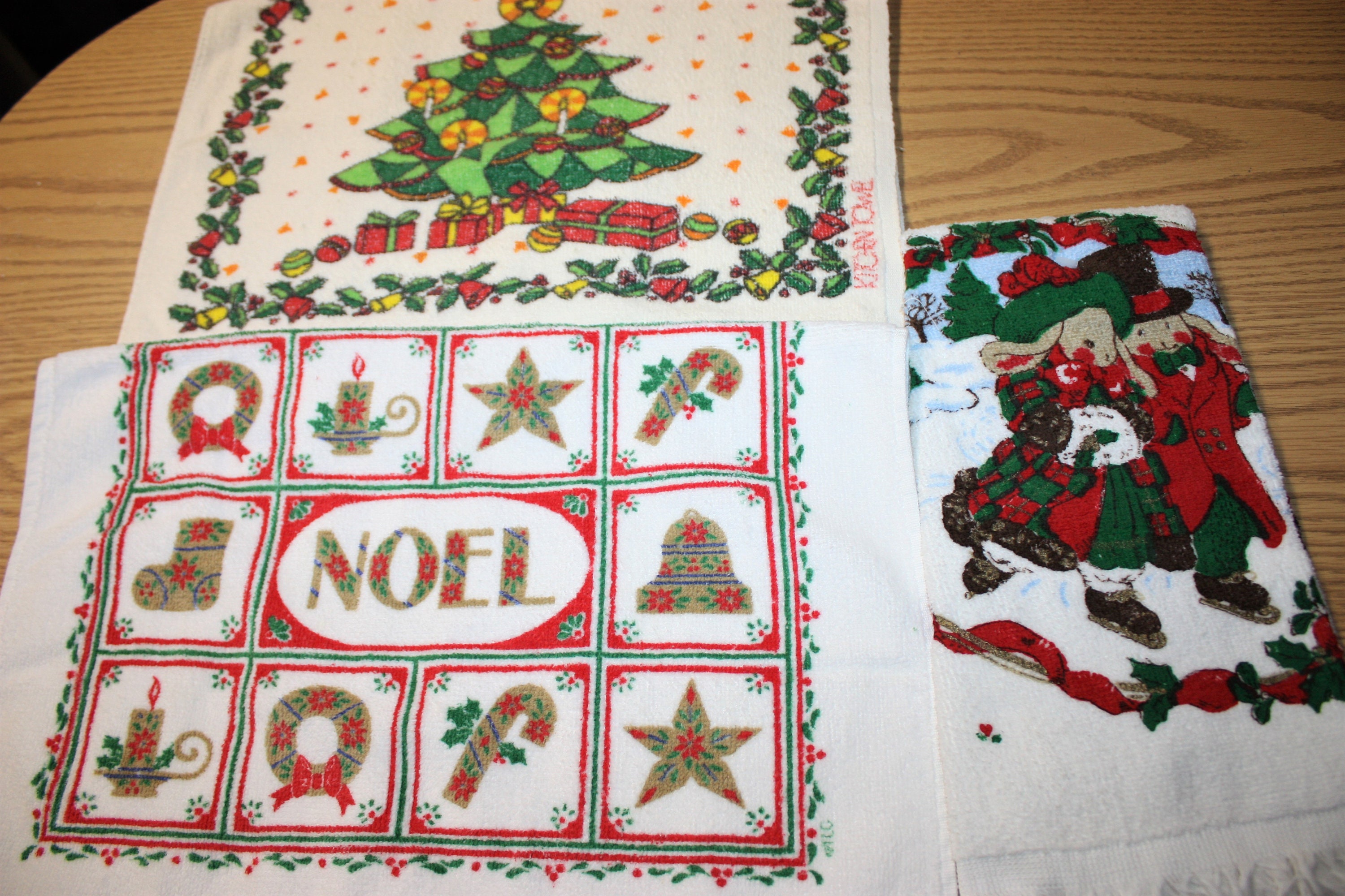 Vintage Set of 2 Nautical Beach Towel Cecil Saydah - munimoro.gob.pe