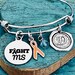FIGHT MS, Multiple Sclerosis, MS, Fighter, Multiple Sclerosis Jewelry ...
