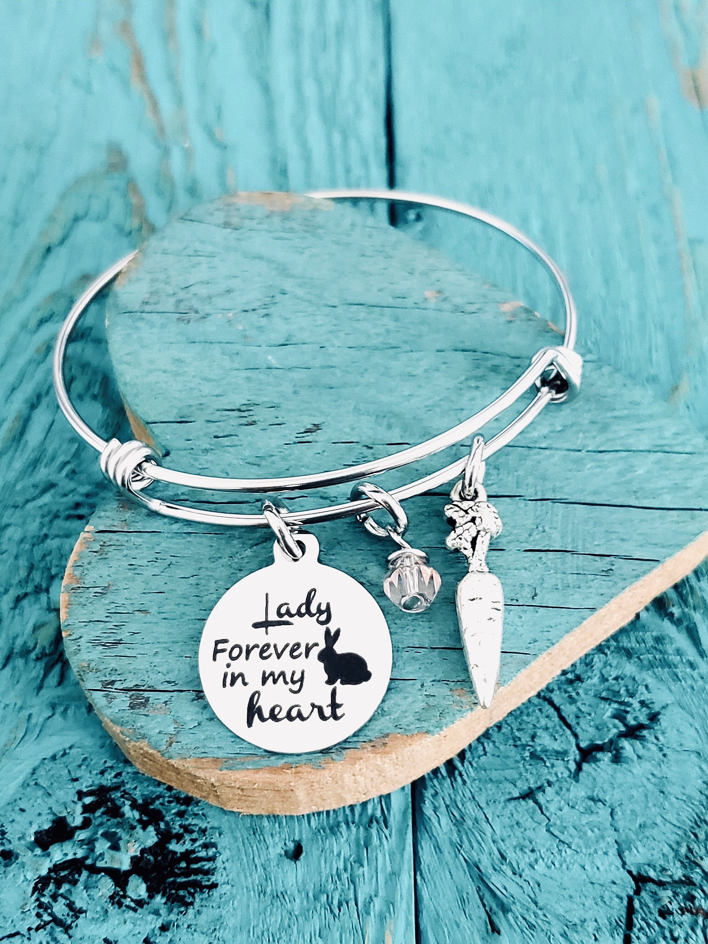 Rabbit Bunny Memorial Loss Of Death Of Customized | Etsy