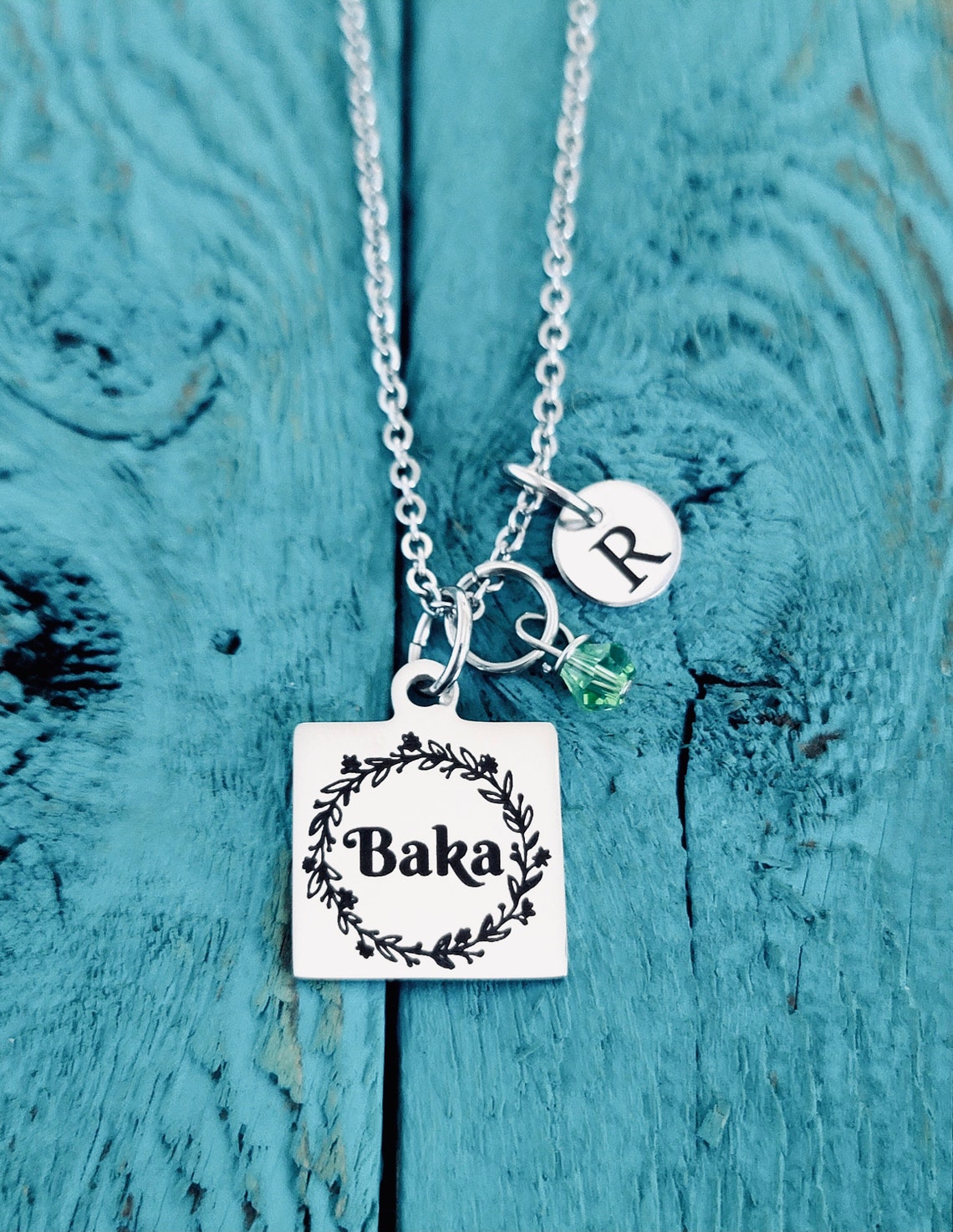 Baka, Grandma, Croatian, Serbian, Bosnian, Baka Necklace, Baka Jewelry ...