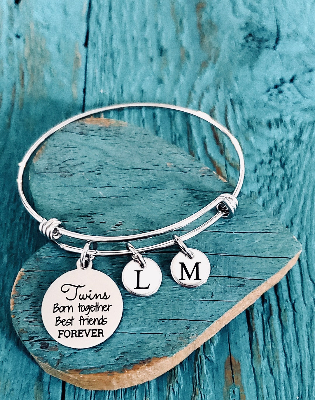 Twins, Born Together Best, Friends Forever, Twins Bracelet, Mom of ...