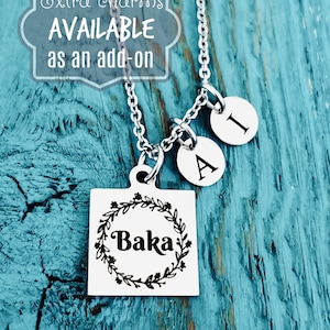 Baka, Grandma, Croatian, Serbian, Bosnian, Baka Necklace, Baka Jewelry ...