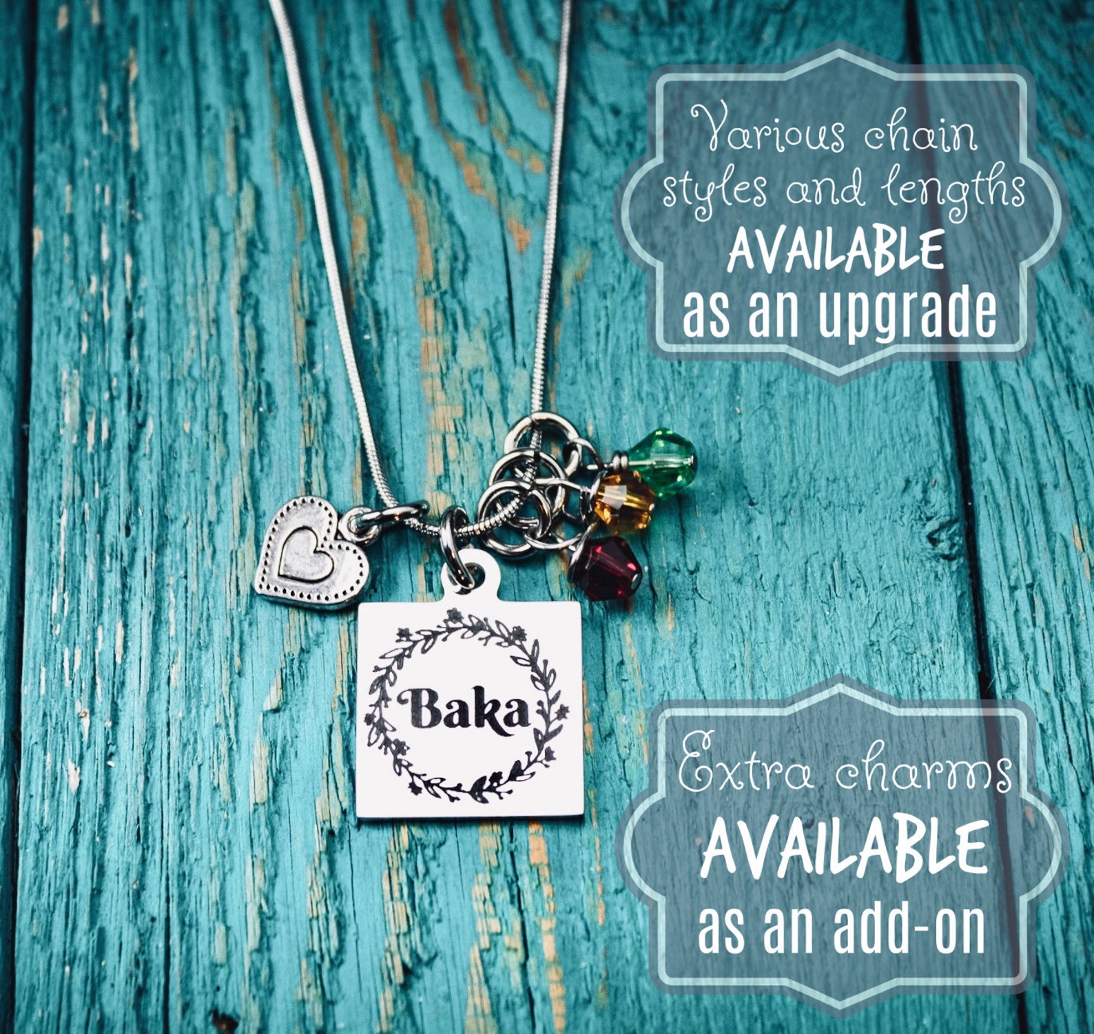 Baka Grandma Croatian Serbian Bosnian Baka Necklace Baka - Etsy