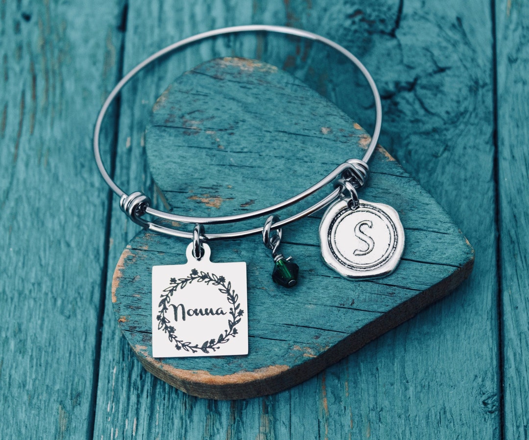 Nonna, Italian, Grandma, Grandmother, Silver Bracelet, Gifts For, Nonna ...