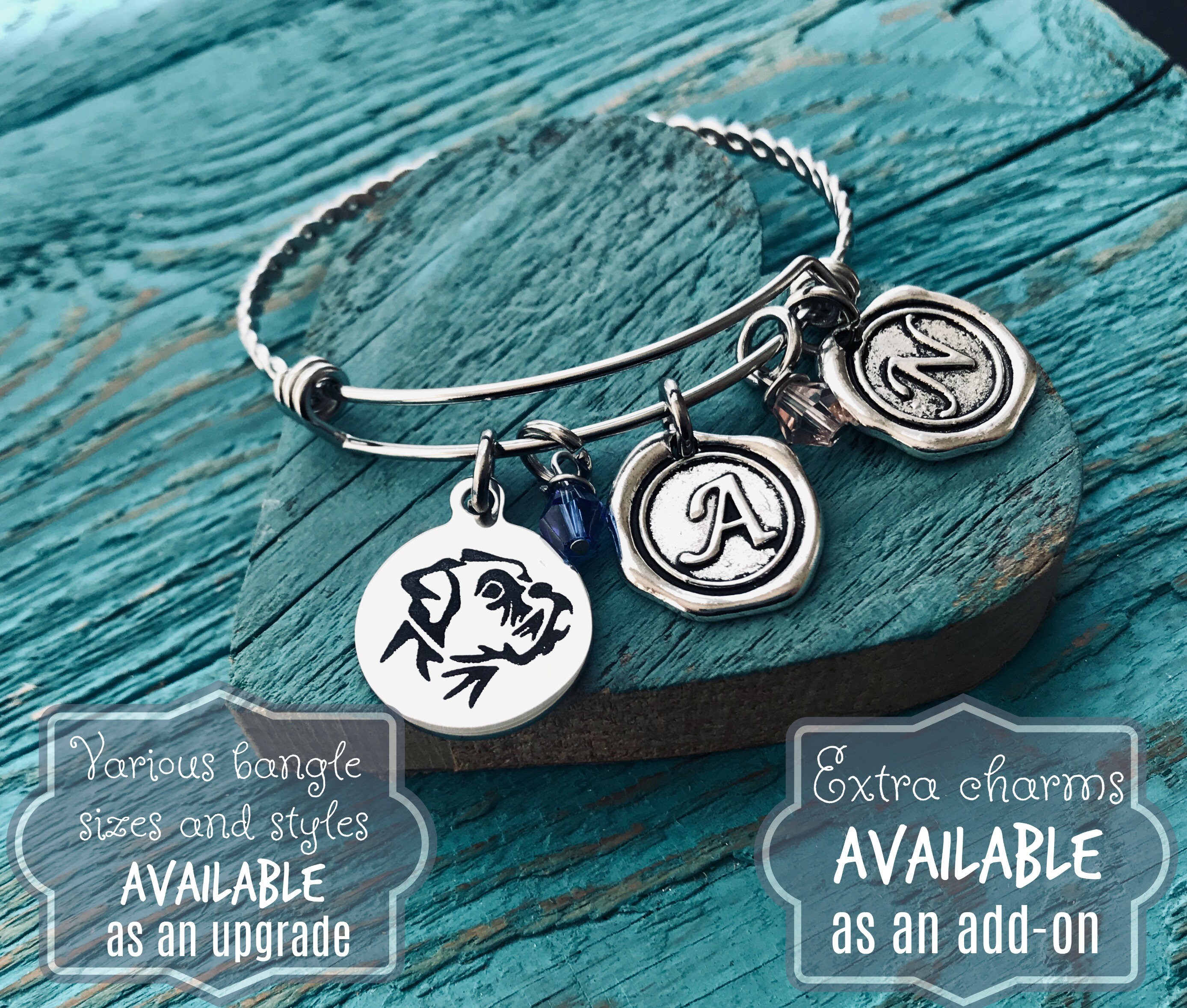 Boxer Lover, Boxer, I Love My Boxer, Puppy, Boxer Mom, Silver Bracelet ...