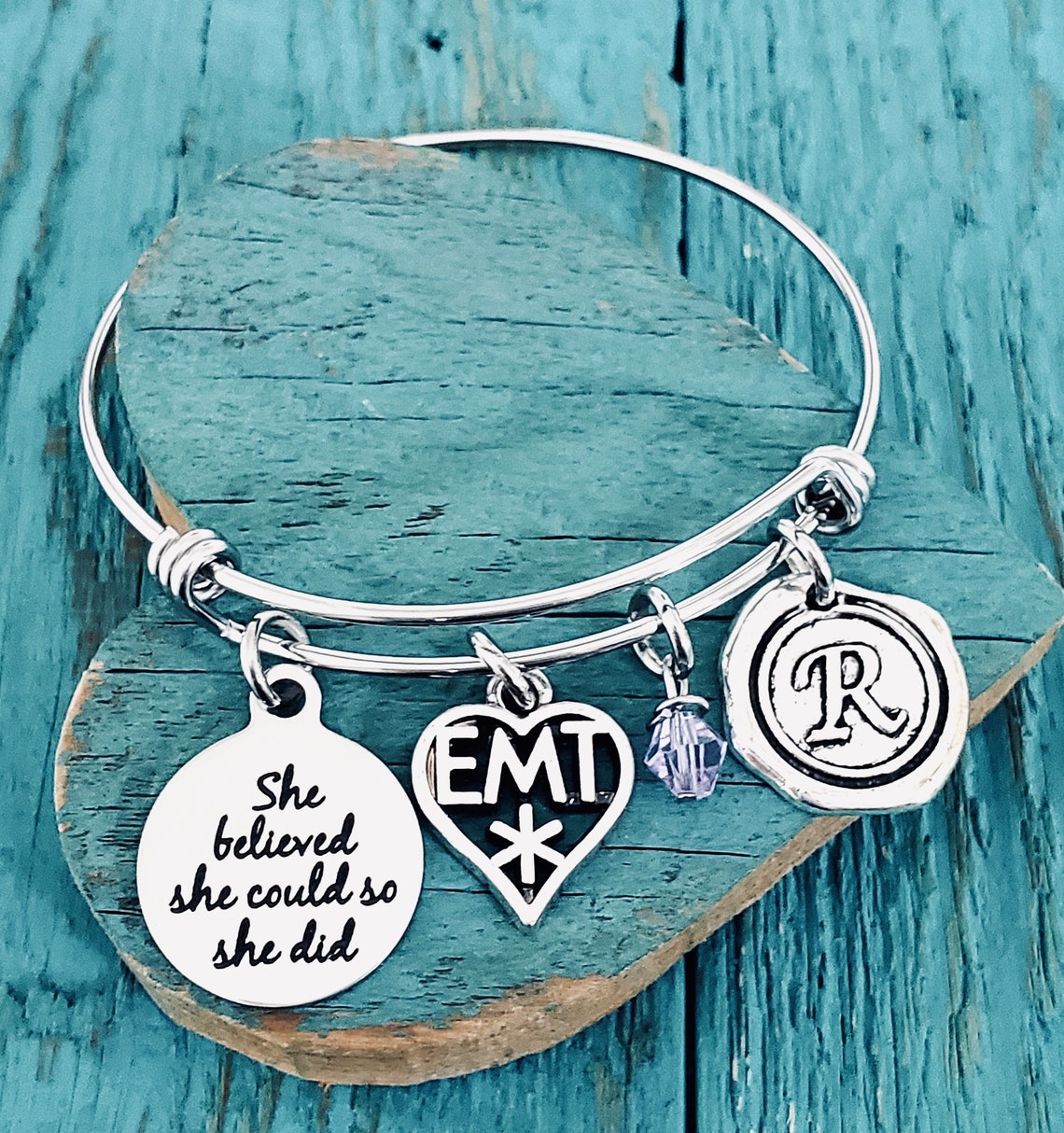 Emergency Medical Technician EMT Charm Gift for Medic EMT | Etsy