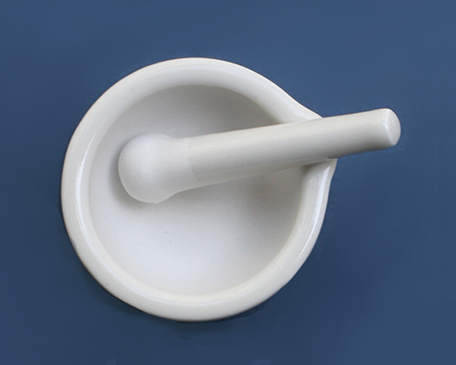 MORTAR and PESTLE SET Porcelain 60mm Grinding Bowl Herb Spice - Paint ...