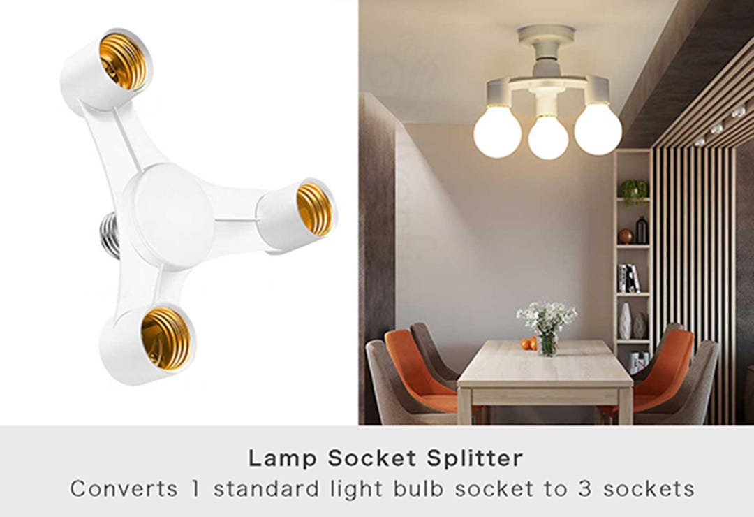 Set of Two (2) Ceiling Light Bulb Fixture Lamp Lightbulb Socket ...
