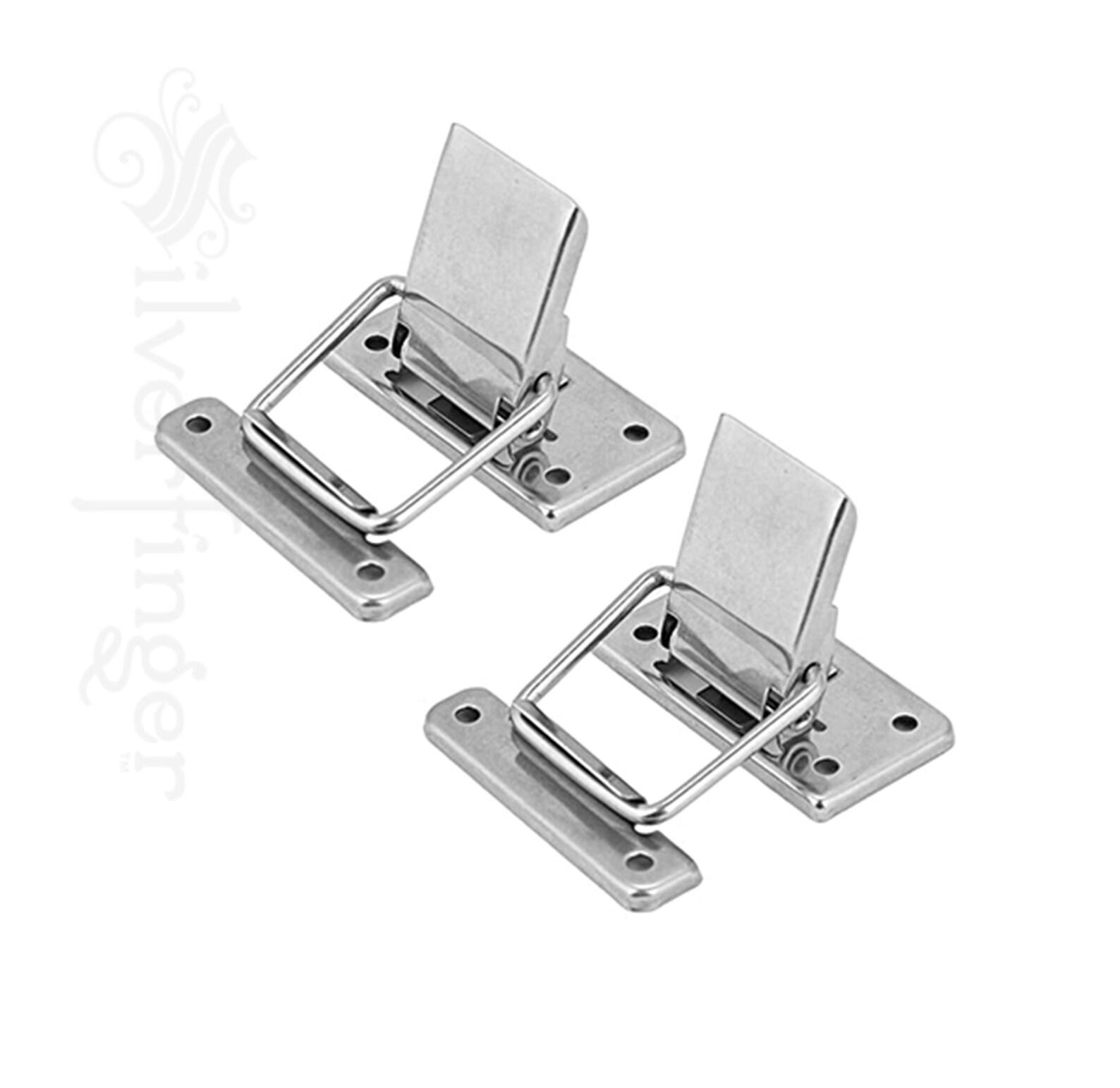 X2 Pcs Paired Toggle Latches Catch Chest Suitcase Boxes Buckles Trunk ...
