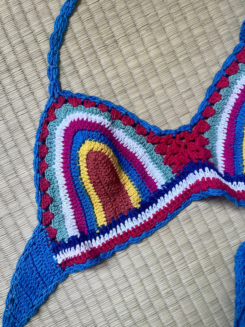 Handmade Crochet Bikini Top - Etsy