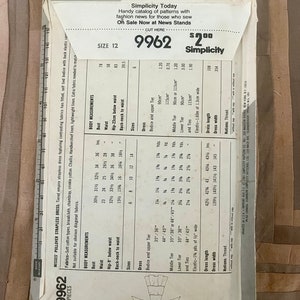 1980s Miss Strapless Tiered Dress Simplicity 9962 - Etsy