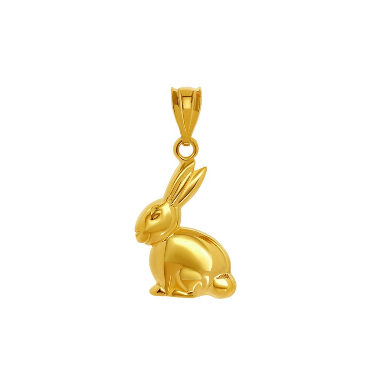 Bunny Pendant - Etsy