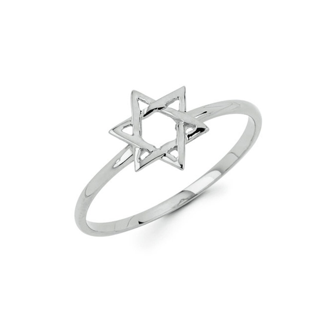14K Star of David, Jewish Star, Gold Ring, Jewish Ring, Jewish Symbol ...