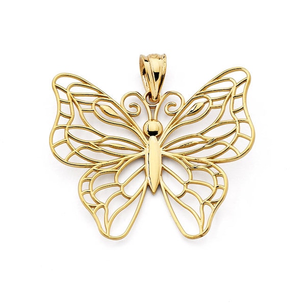 Butterfly Pendant - Etsy