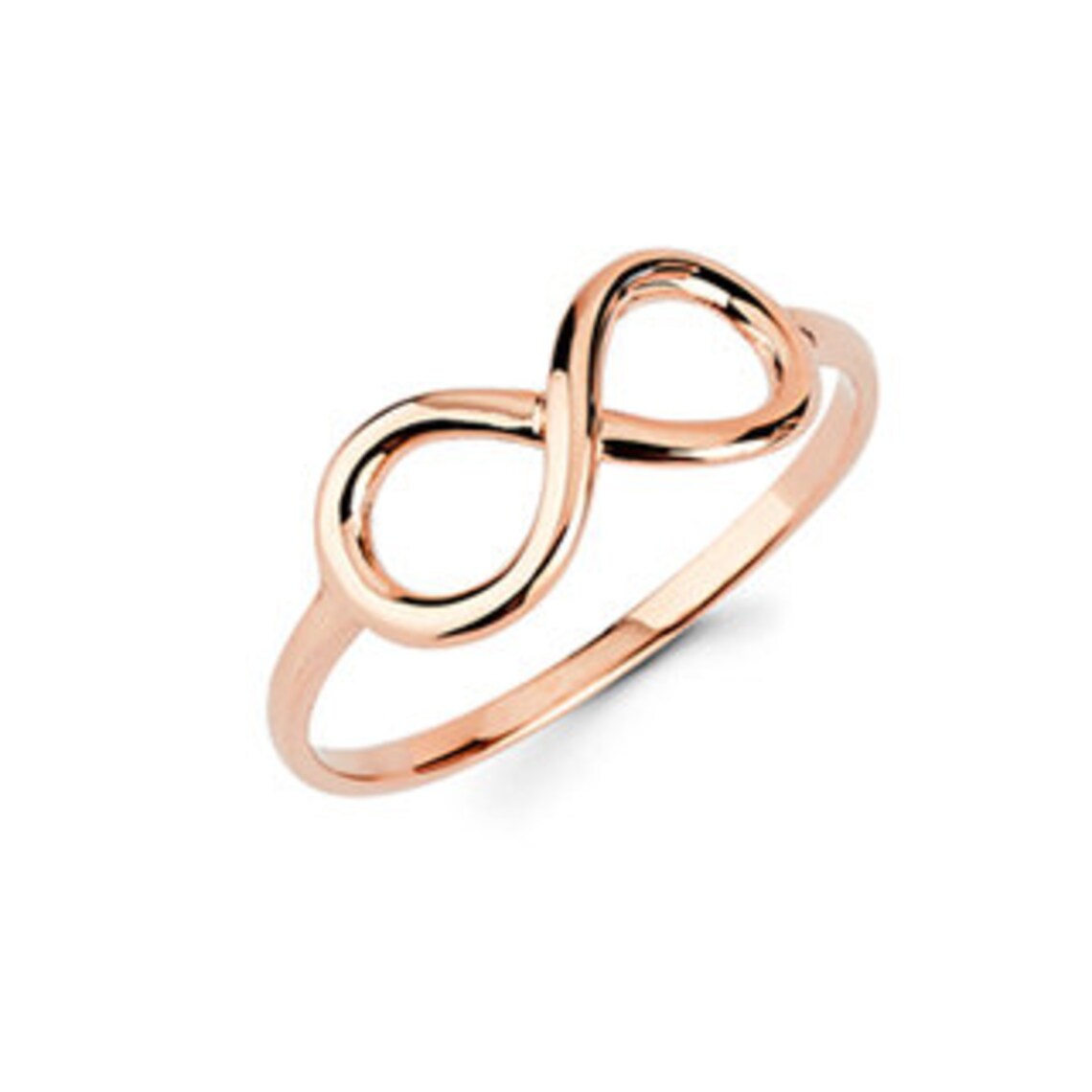 14K Infinity Ring Infinity Infinity Ring Infinity Jewelry - Etsy