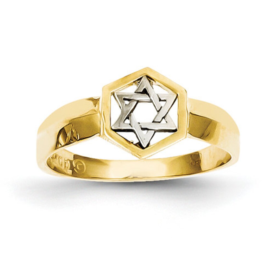 14K Star of David Star of David Ring Gold Star of David - Etsy