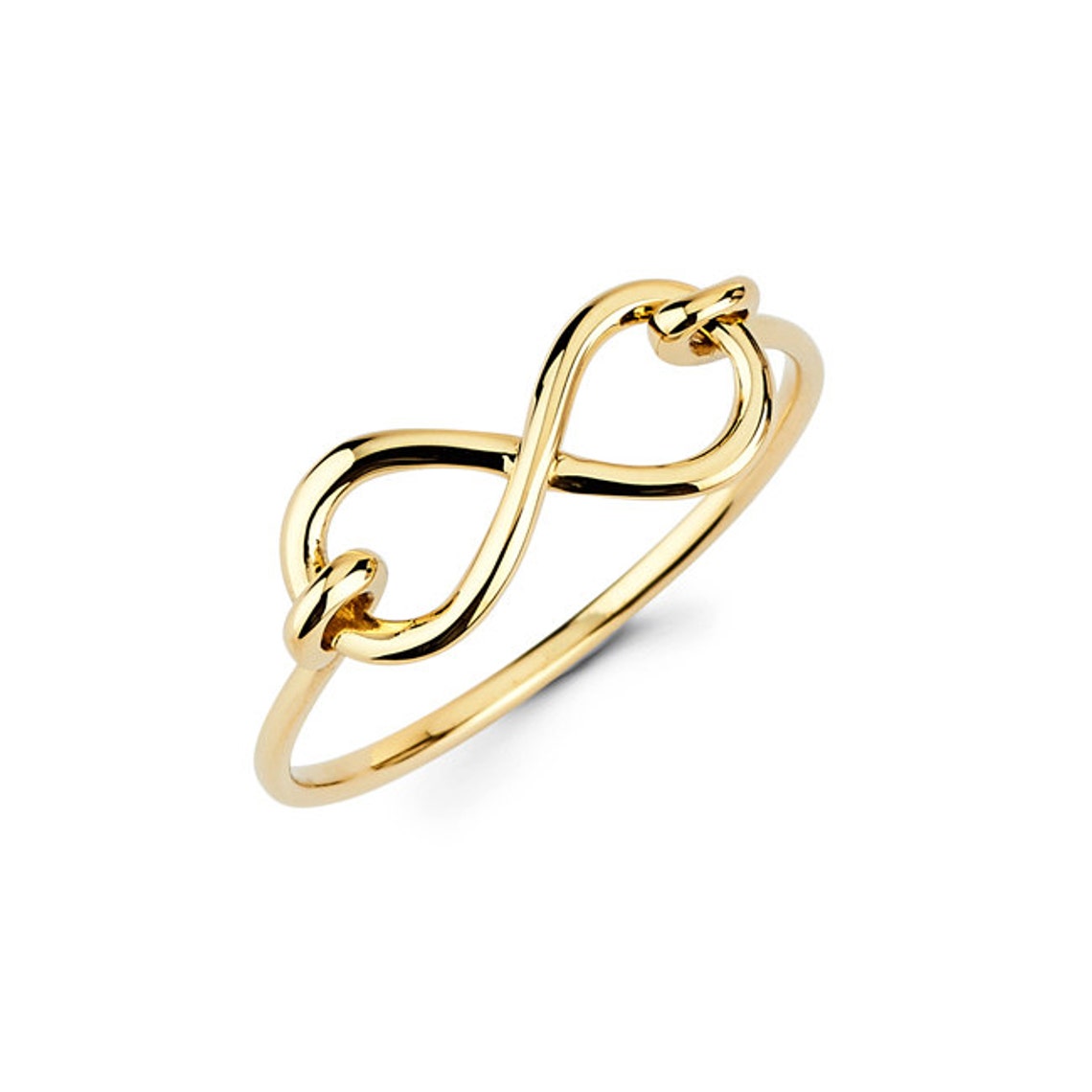 Infinity Infinity Ring Gold Infinity Infinity Jewelry - Etsy