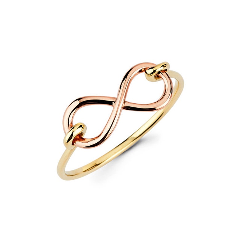 Infinity Infinity Ring Gold Infinity Infinity Jewelry - Etsy