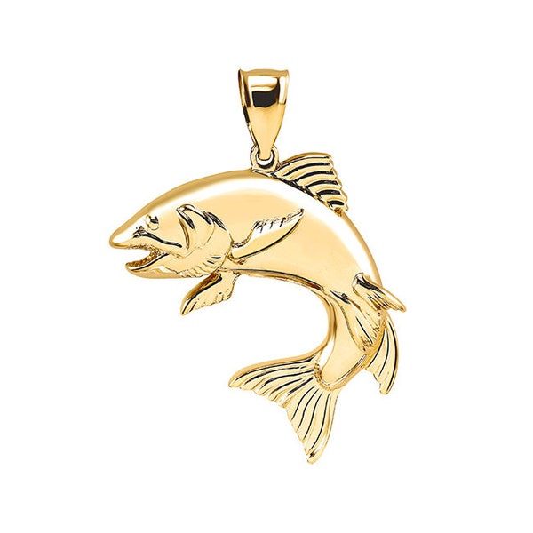 Fish Pendant - Etsy