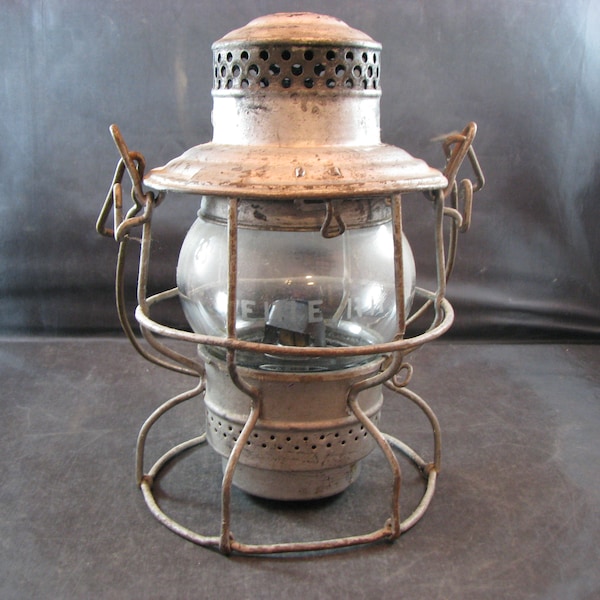 Old Railroad Lantern - Etsy