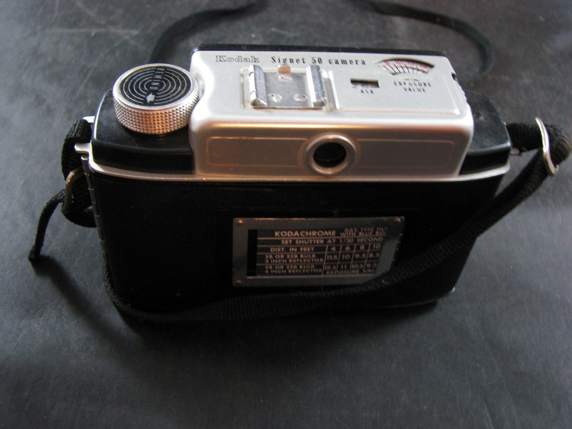 Vintage Kodak Signet 50 Rangefinder Camera - Etsy