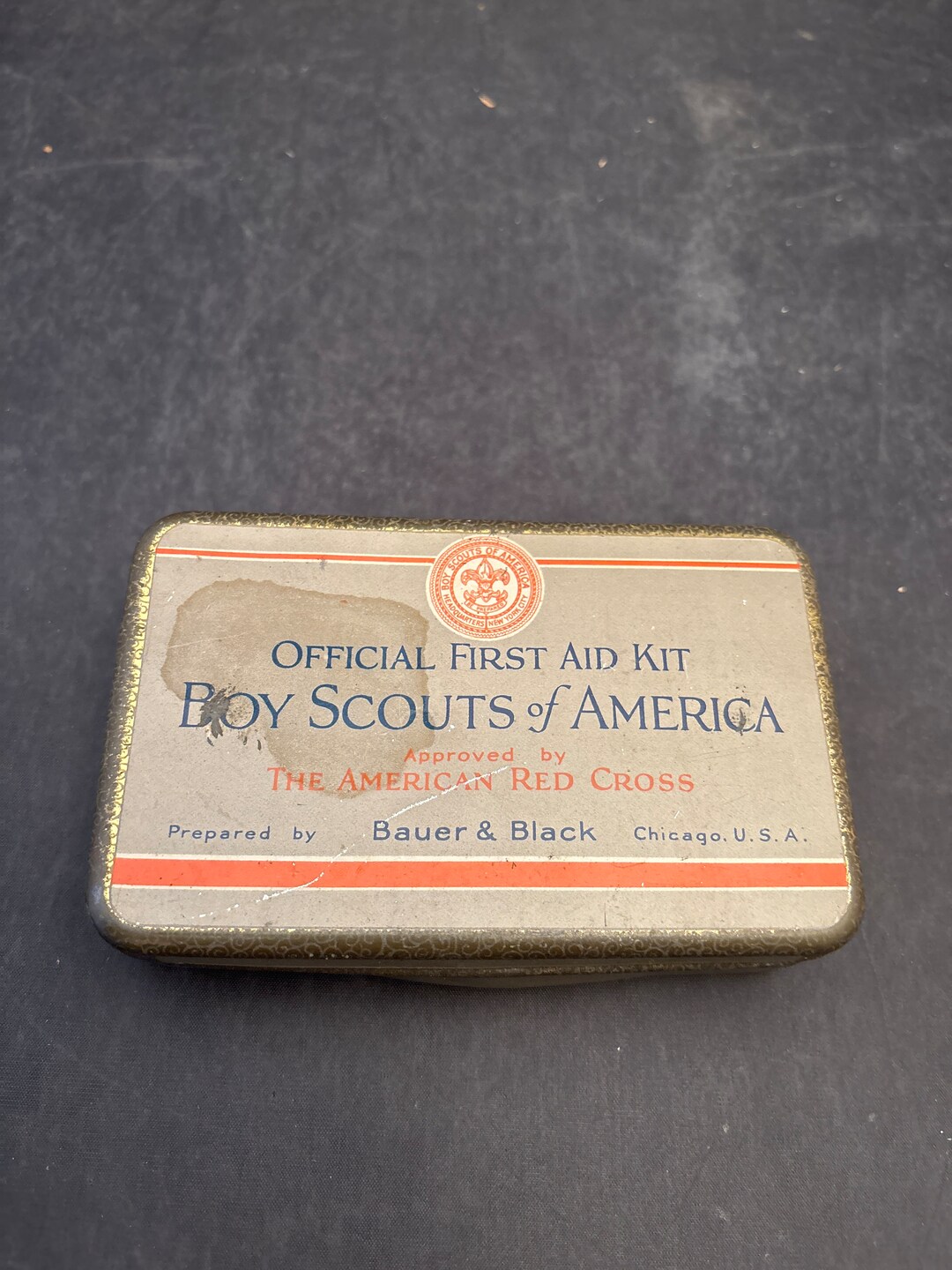 Vintage Boy Scout First Aid Kit - Etsy