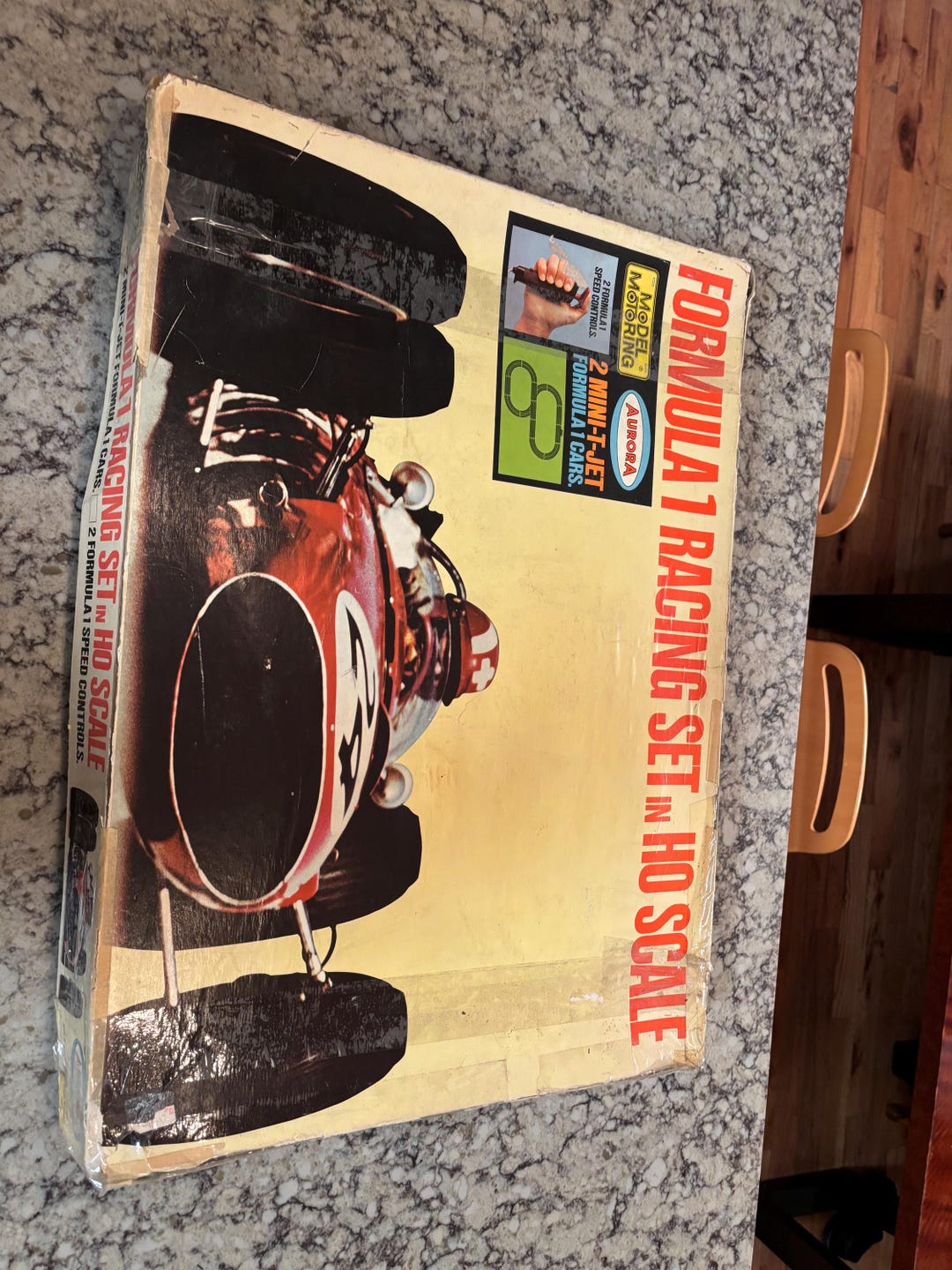 Vintage Aurora T-jets Formula 1 Racing Set With Original Box - Etsy