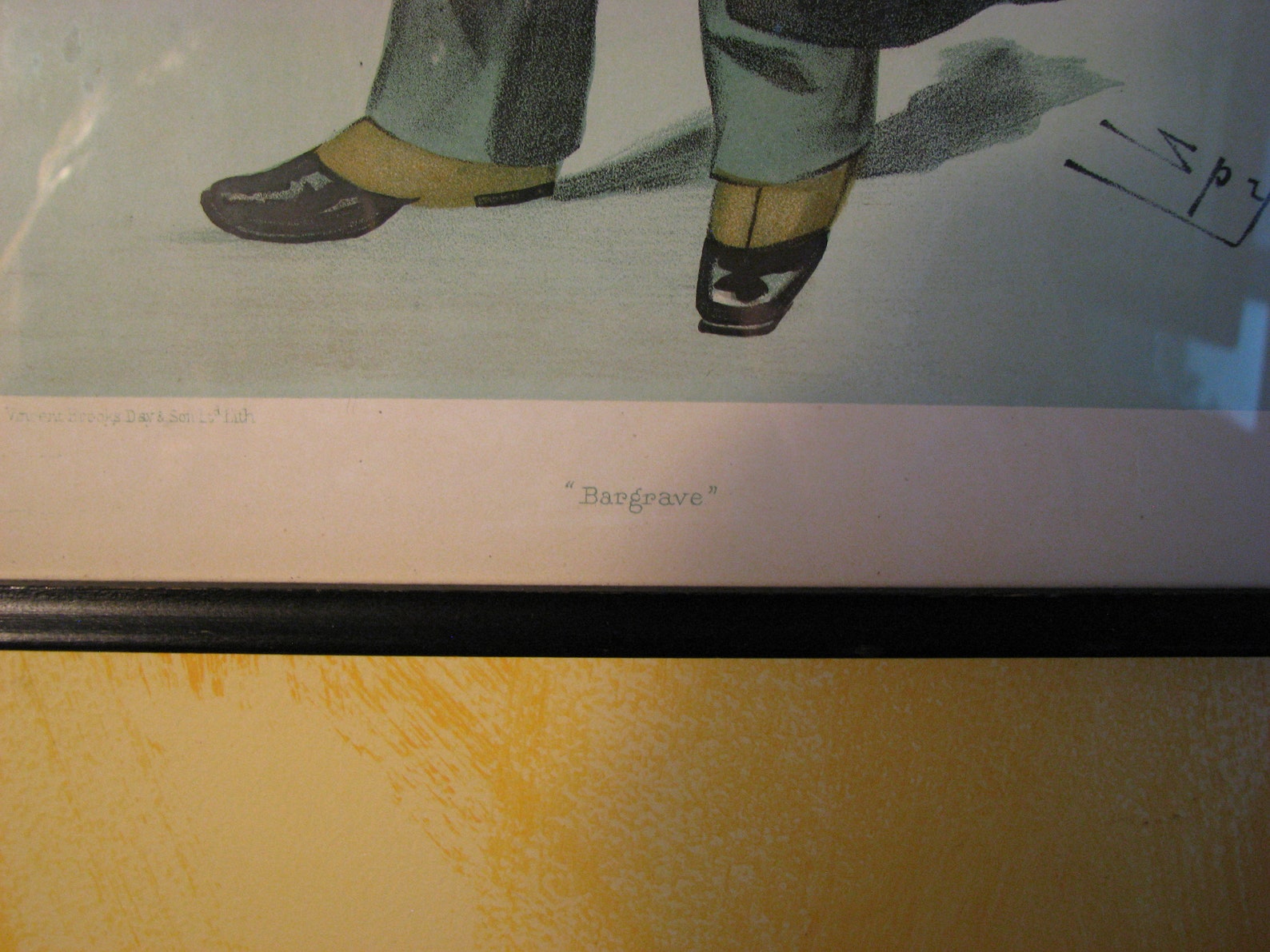 Antique Vanity Fair Legal Print bargrave - Etsy