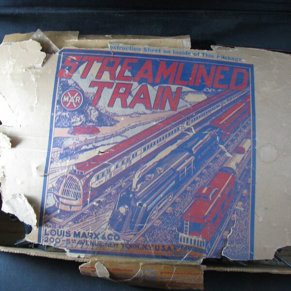 Marx Train - Etsy