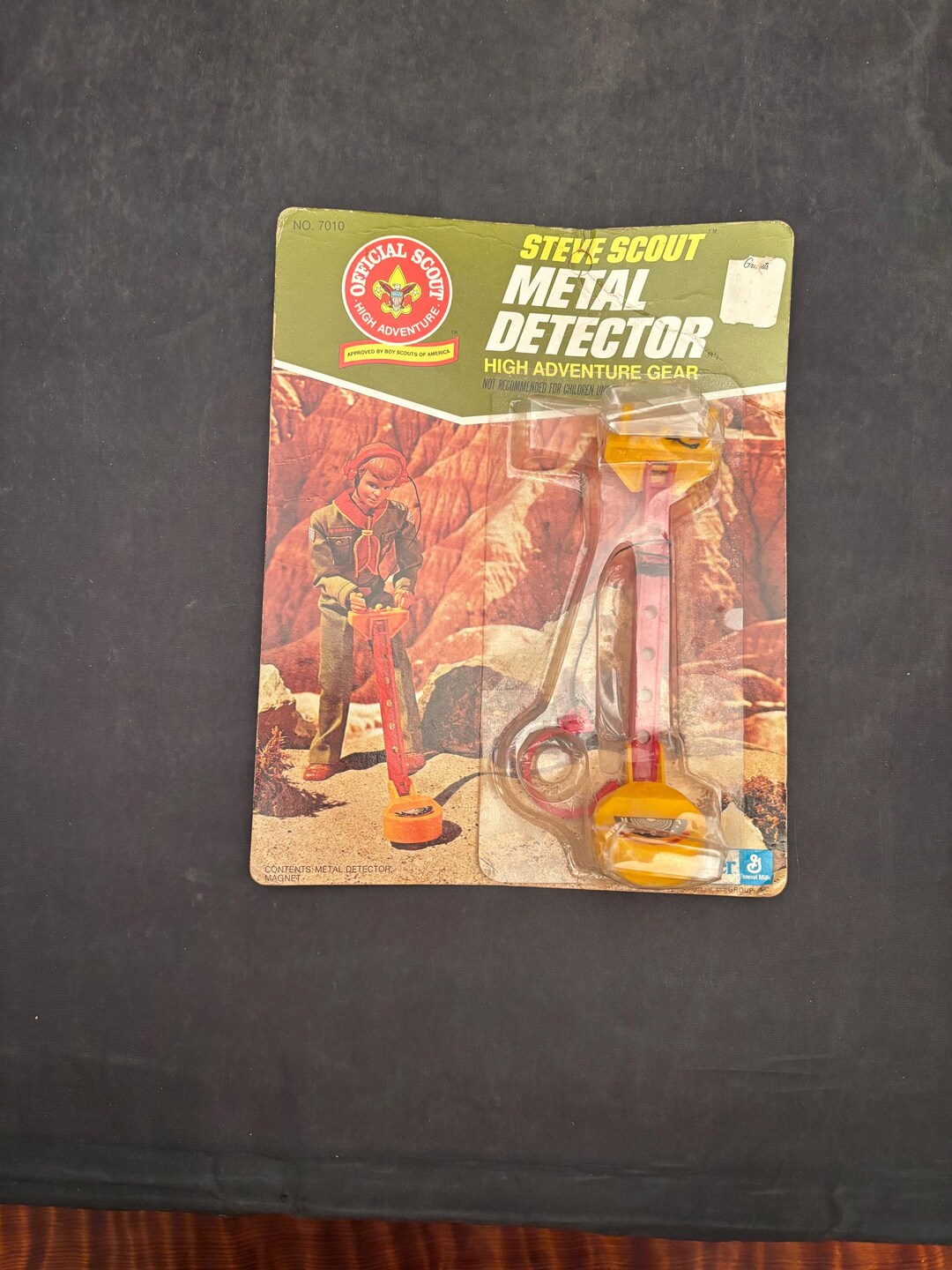 Vintage Steve Scout Metal Detector Toy - Etsy