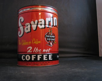 Savarin Coffee Cans - Etsy