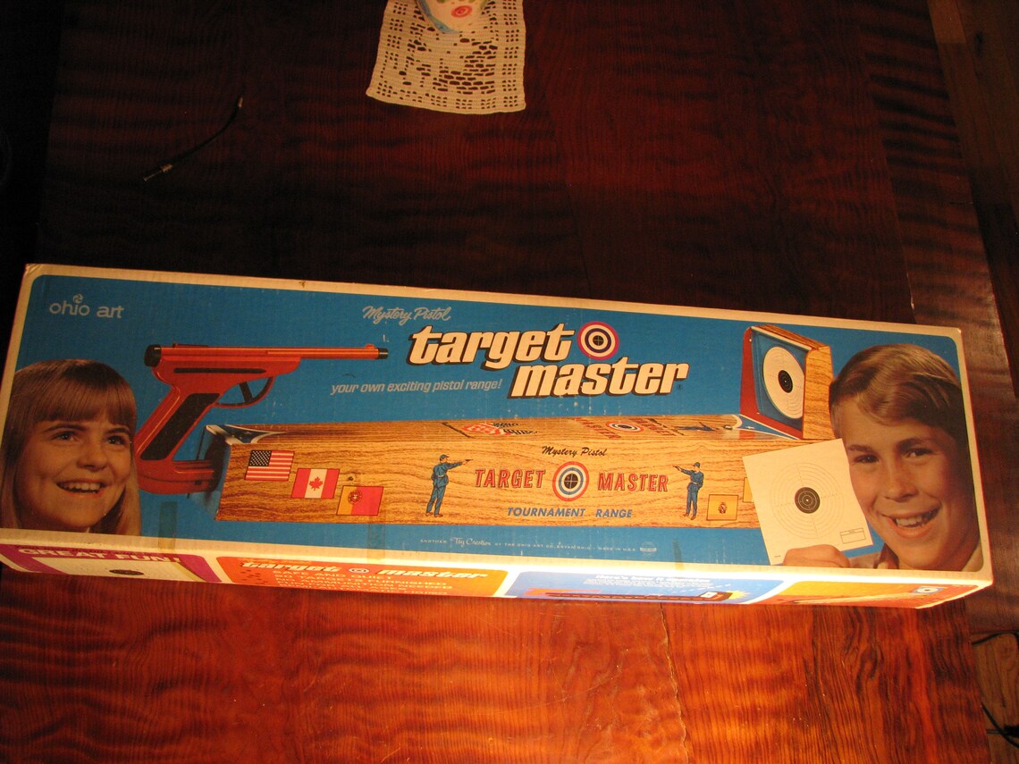 Vintage Mystery Pistol Target Master by Ohio Art - Etsy