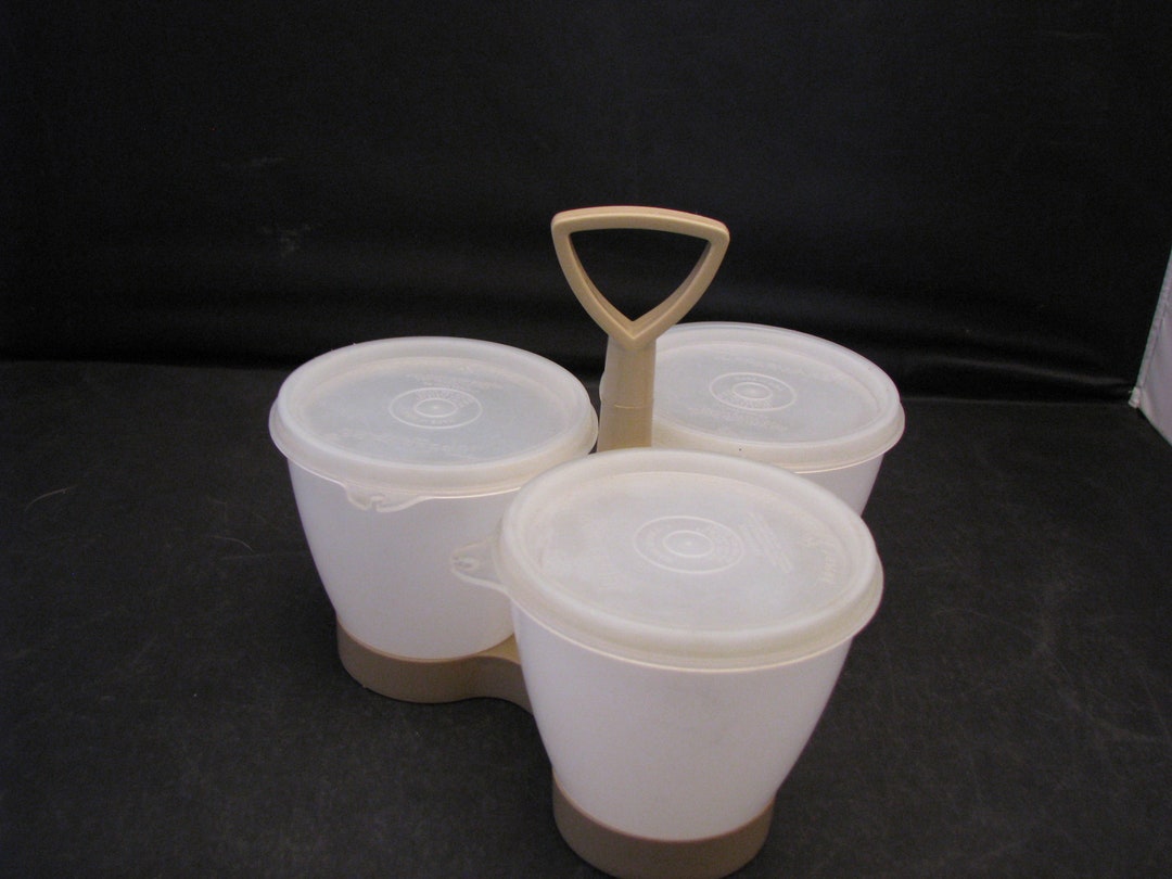 Vintage Tupperware Condiment Caddy Etsy