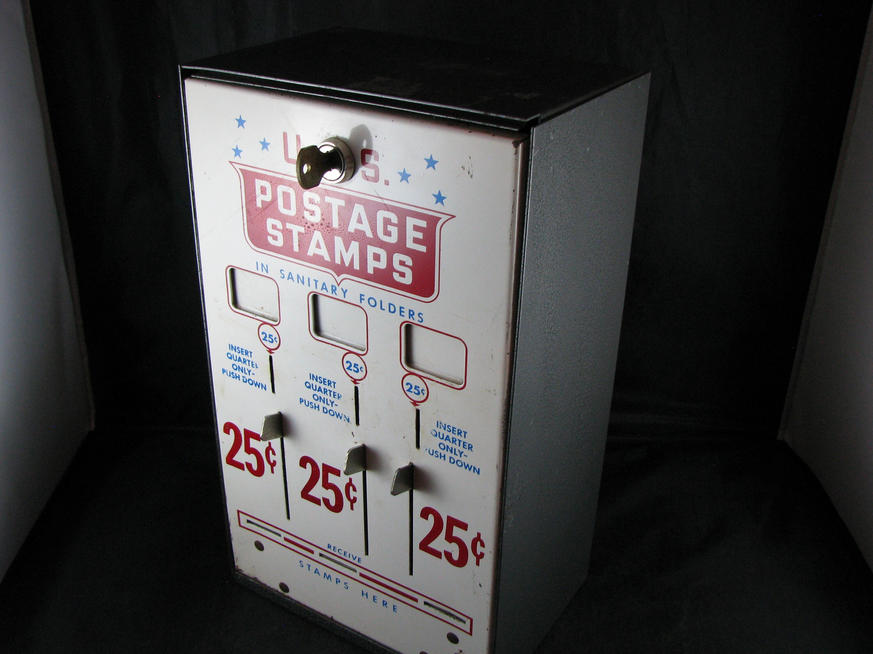Vintage USPS Stamp Machine - Etsy