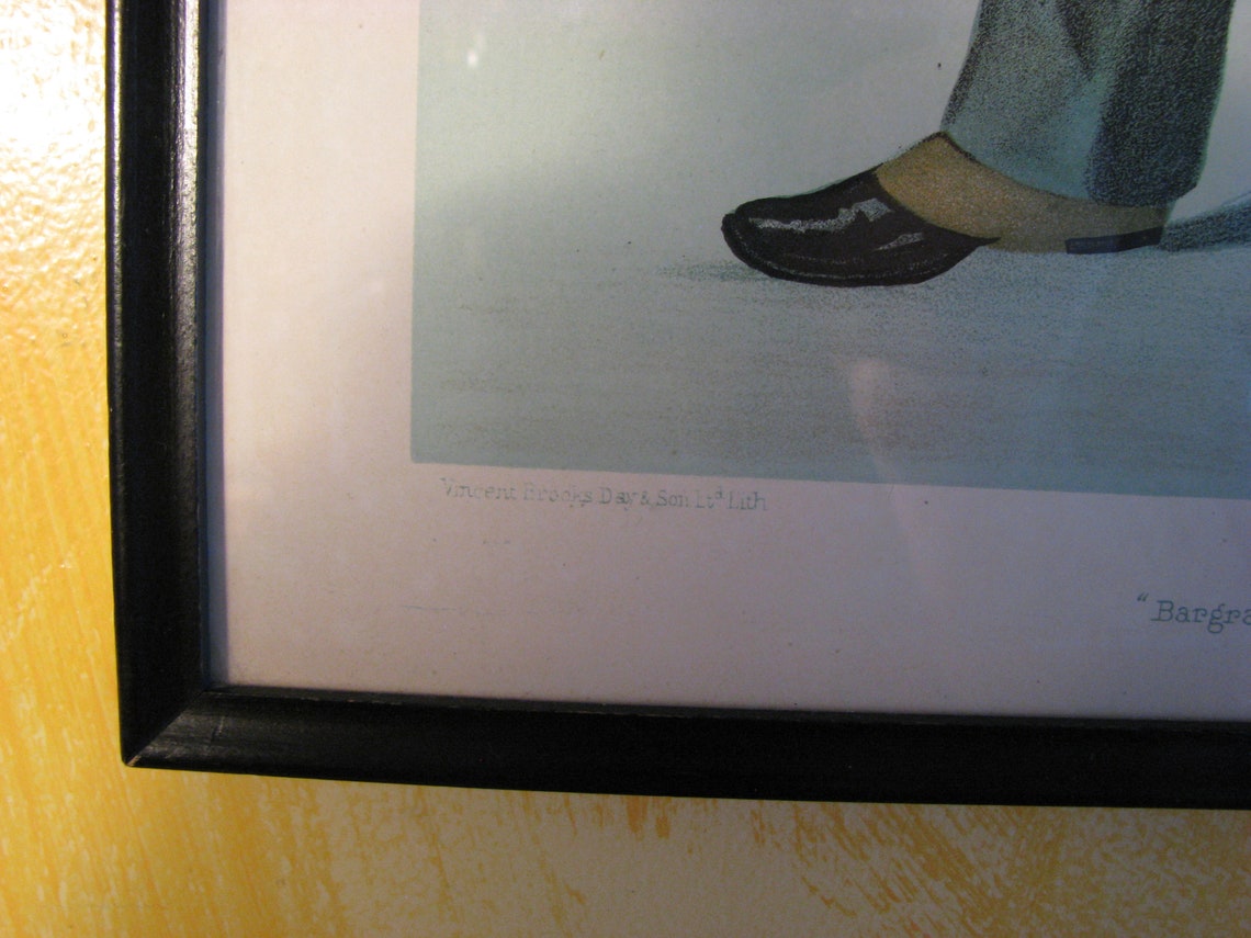 Antique Vanity Fair Legal Print bargrave - Etsy