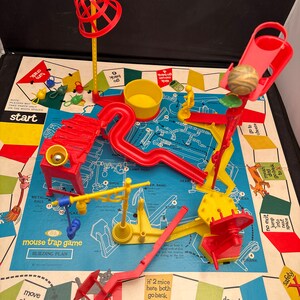 Vintage Mouse Trap Game by Ideal - Etsy