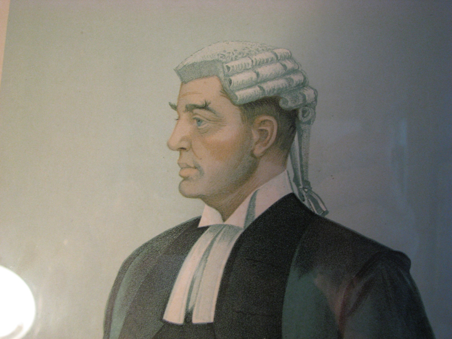 Antique Vanity Fair Legal Print bargrave - Etsy