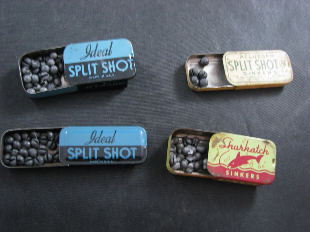 Vintage Fishing Split Shot/sinkers - Etsy